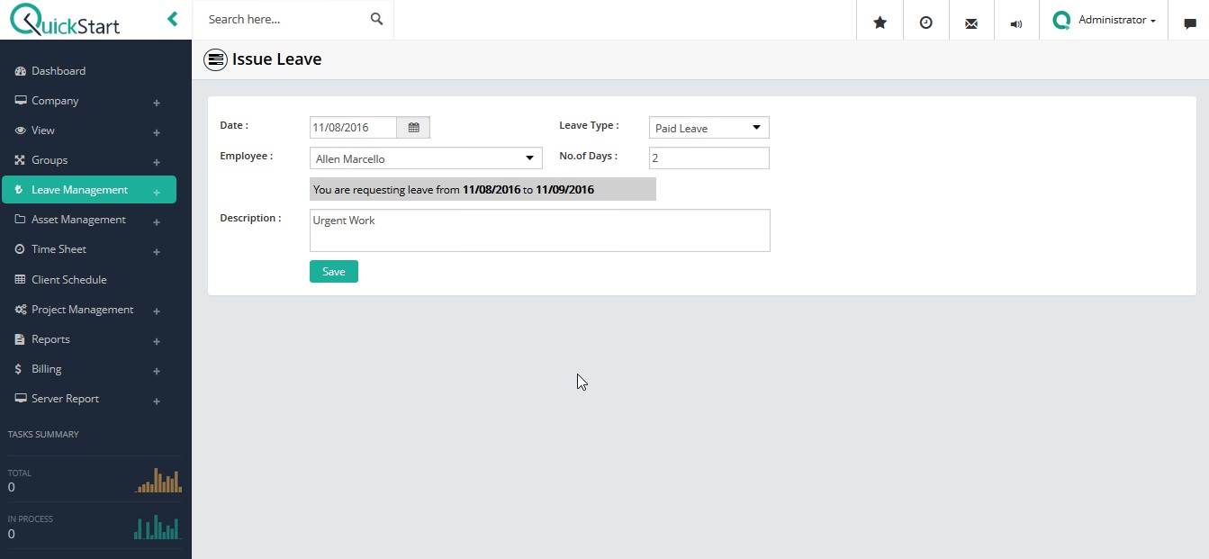 Annual Leave Management System - Employee Absence | Attendance ...